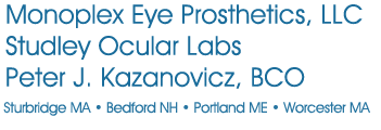 Sturbridge, MA- MONOPLEX EYE PROSTHETICS - Artificial Eyes & Ocularist ...